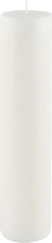 Bílá svíčka Ego Dekor Cylinder Pure, doba hoření 92 h