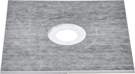 Sada sprchového obrubníku, 914 × 914 mm Souprava sprchové vaničky se 160 mm