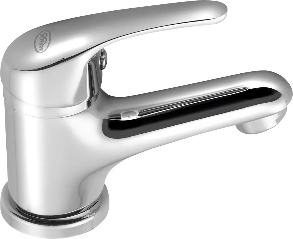 Aqualine, AQUALINE 35 stojánková umyvadlová baterie bez výpusti, chrom, 52102