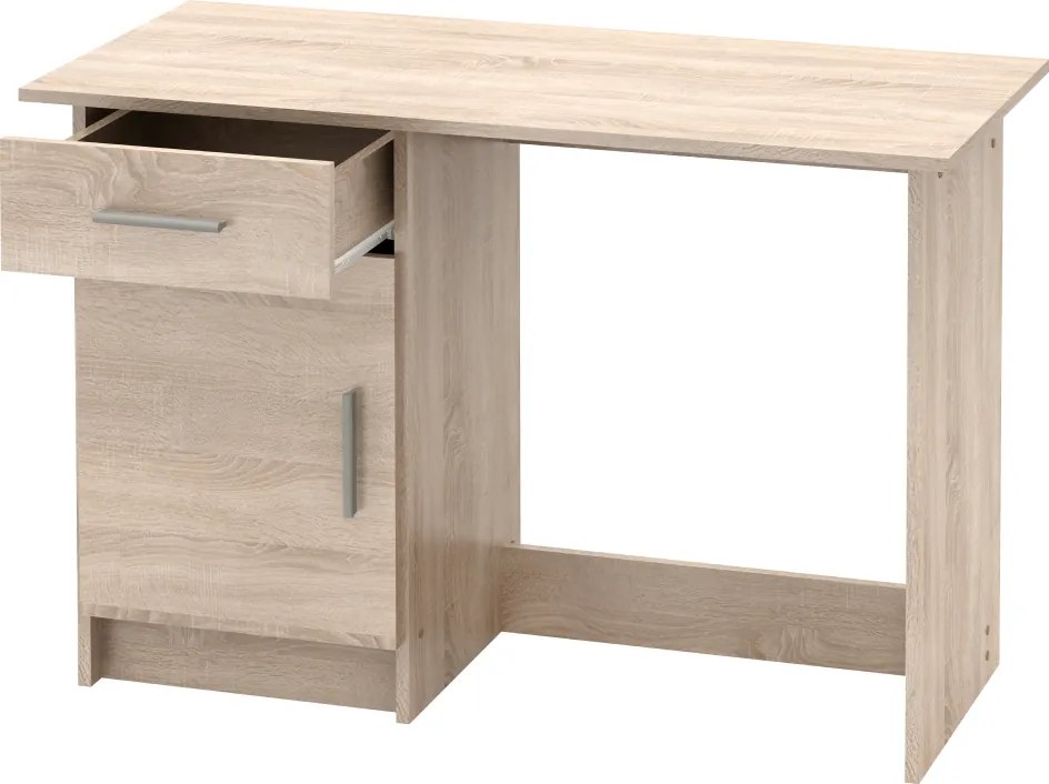 Univerzální PC stůl, dub sonoma, SIRISS NEW