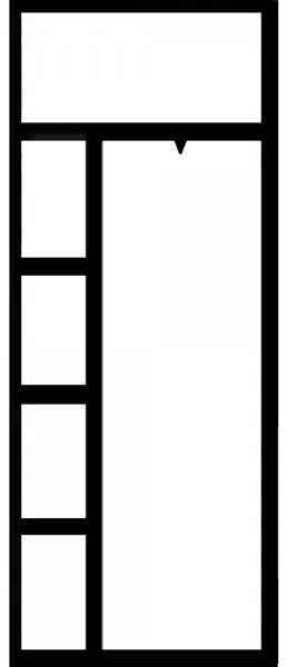 Šatní skříň TopOffice Premium 79,8 x 40,4 x 196,5 cm