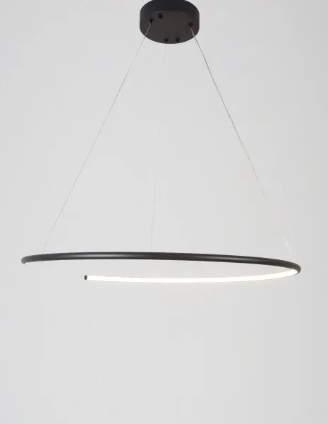 LED lustr Breda 70 černé