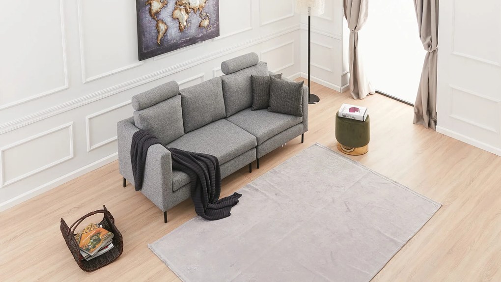 Hannah Home Modulová pohovka MINO šedá 825BLC1724