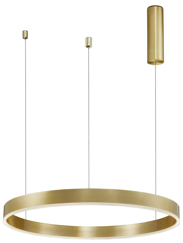 LED lustr Motif 60 zlaté stmívatelné