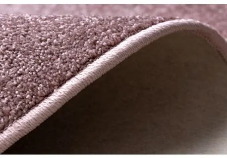 koberec kulatý SANTA FE špinavě růžová 60 hladký, Jednotný jedn velikost kruh 200 cm | krásné koberce cz