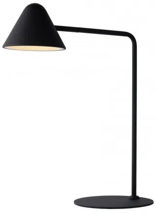 LUCIDE DEVON Table lamp 5W LED 48.5cm Black, stolní lampa