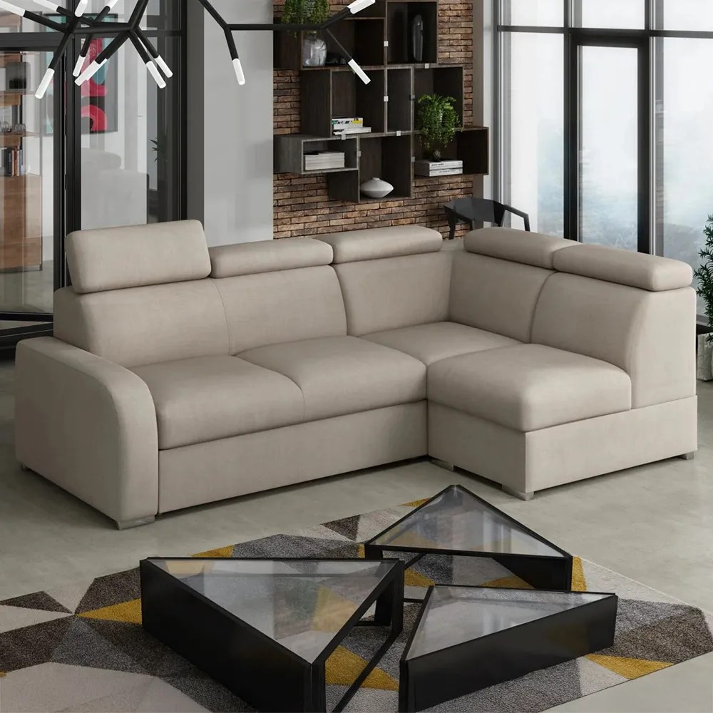 Sedací souprava OSLO VII | 250x163 | rozkládací + úložný prostor | VÝBĚR TKANIN