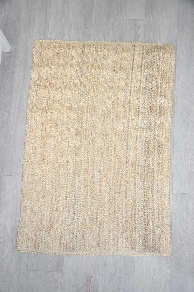 Vingo Obdélníkový jutový koberec - přírodní Rozměry (cm): 100x180