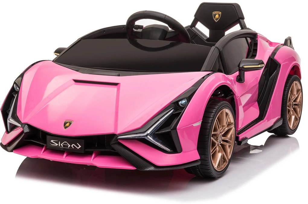 Dětské elektrické auto eljet lamborghini sian růžové/pink