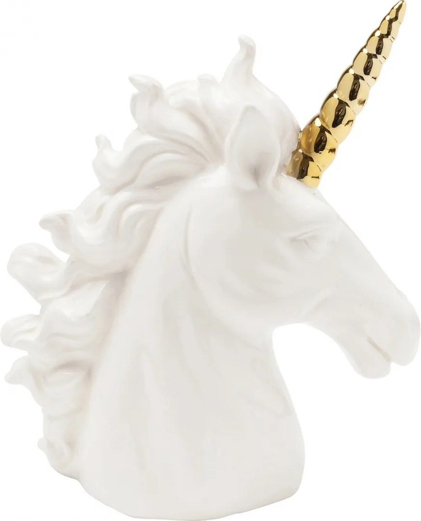 Dekorativní figurka Unicorn Head