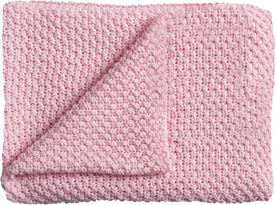 Dětská pletená deka Schardt SUNNY růžová