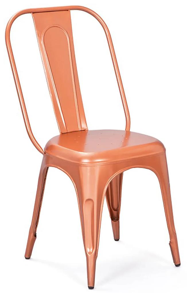 Židle AIX retro měděná