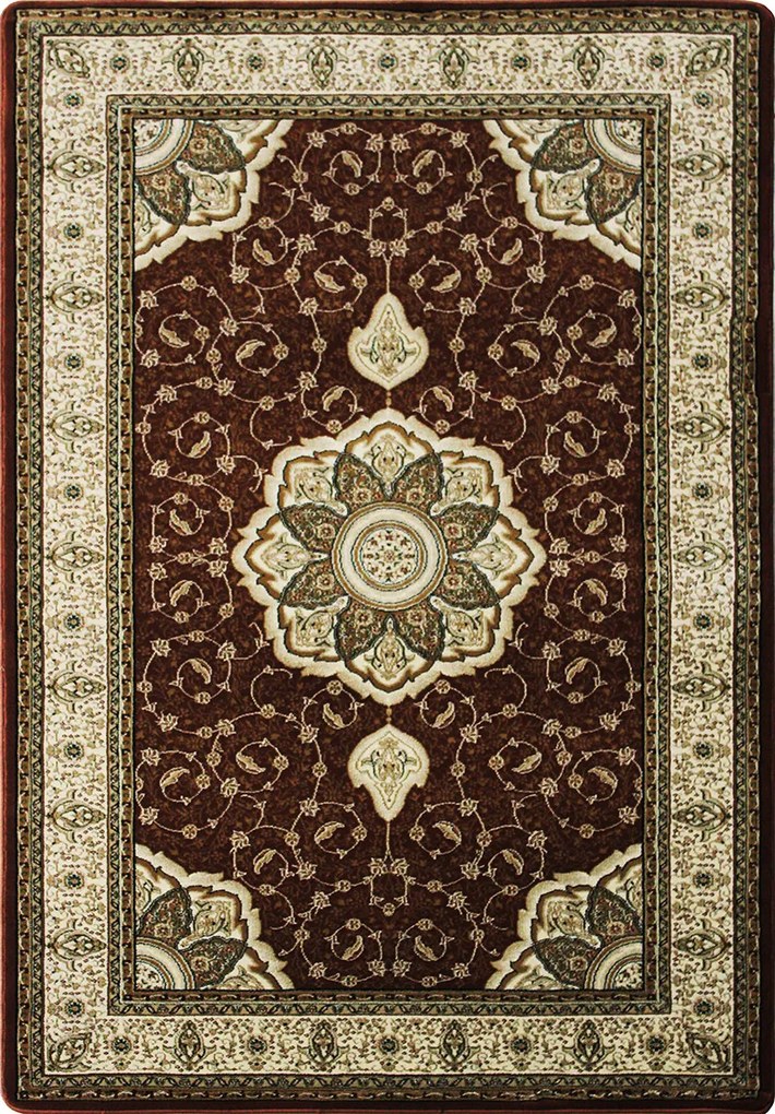 BE Koberec Anatolia 5328 VIZON - béžový obdélníkový Rozměr: 70x100 cm