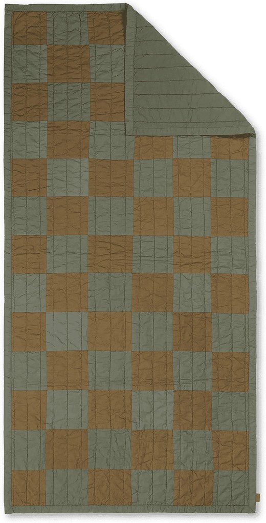 Dětská dečka Duo Quilted 90 x 187 cm červená