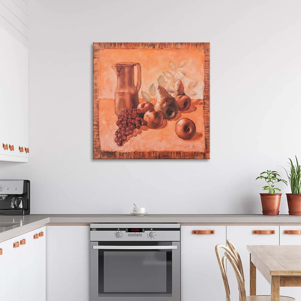 Gario Obraz na plátně Oranžové zátiší Rozměry: 30 x 30 cm