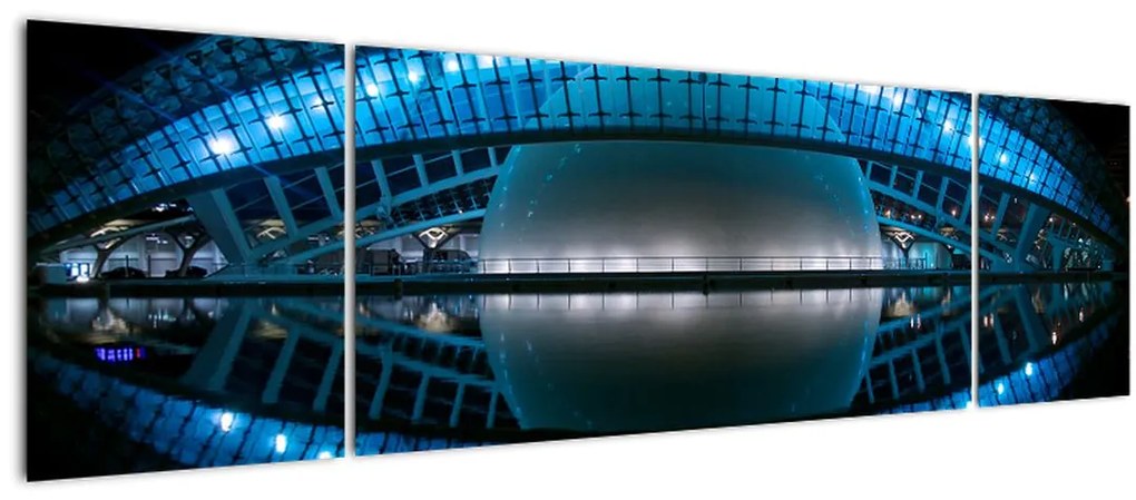 Obraz fotbalového stadionu (170x50 cm)