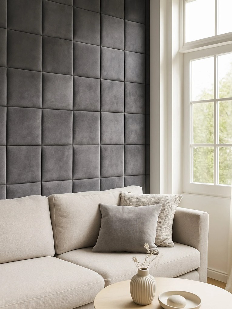 Sinsay - Čalouněný stěnový panel - šedá