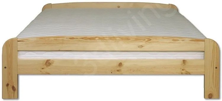 ImportWorld Dřevěná postel 160x200 Norman (Barva dřeva: Borovice)