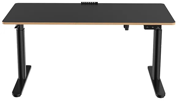 Lama Plus Elektricky výškově stavitelný stůl pro děti PULSAR — 120 cm, černá
