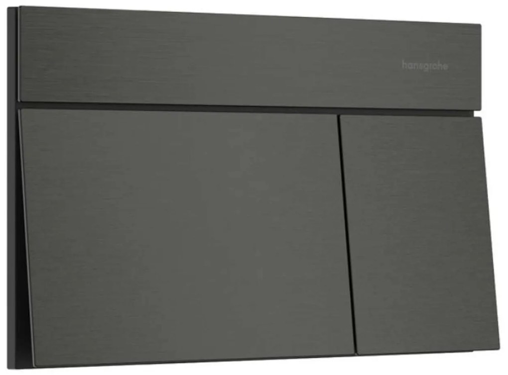 Hansgrohe iFrame Element E - Ovládání splachování, kartáčovaný černý chrom 66003340