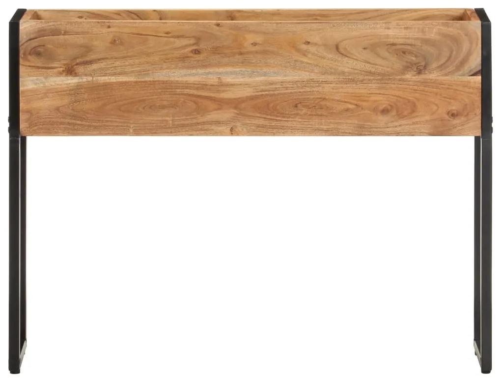 Truhlík 90 x 20 x 68 cm masivní akáciové dřevo,  321939