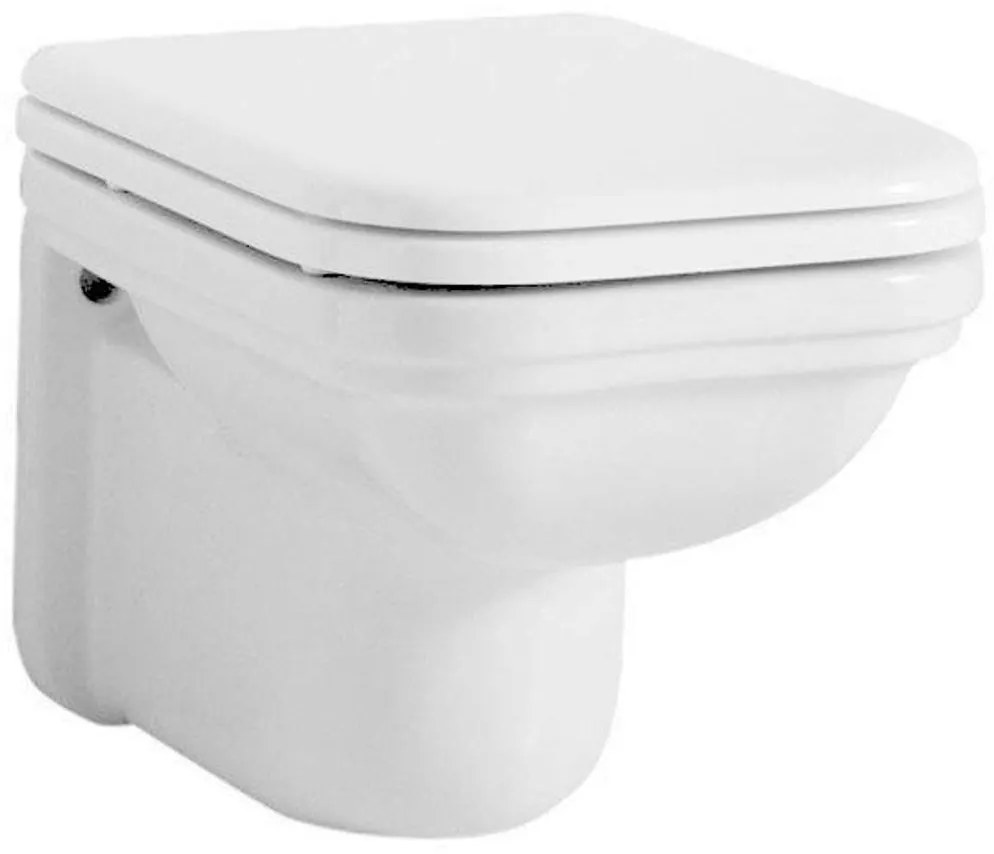 Sapho Kerasan Waldorf - Závěsné WC, 370x335x550 mm, bílá 411501