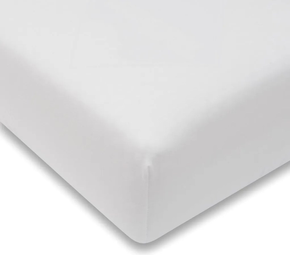 Jersey prostěradlo do postýlky New Baby 120x60 bílé