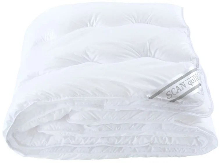 SCANquilt přikrývka CLASSIC - nejprodávanější celoroční - hřejivost střední Sq 5 140 x 220 cm - prodloužený