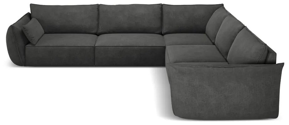 Šedá rohová pohovka (variabilní) Vanda – Mazzini Sofas