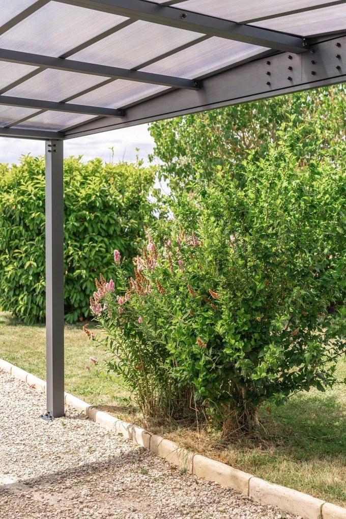 LANIT PLAST, s.r.o. kovový přístřešek / carport TRIGANO JARDIN LIBECCIO WALL LG2464