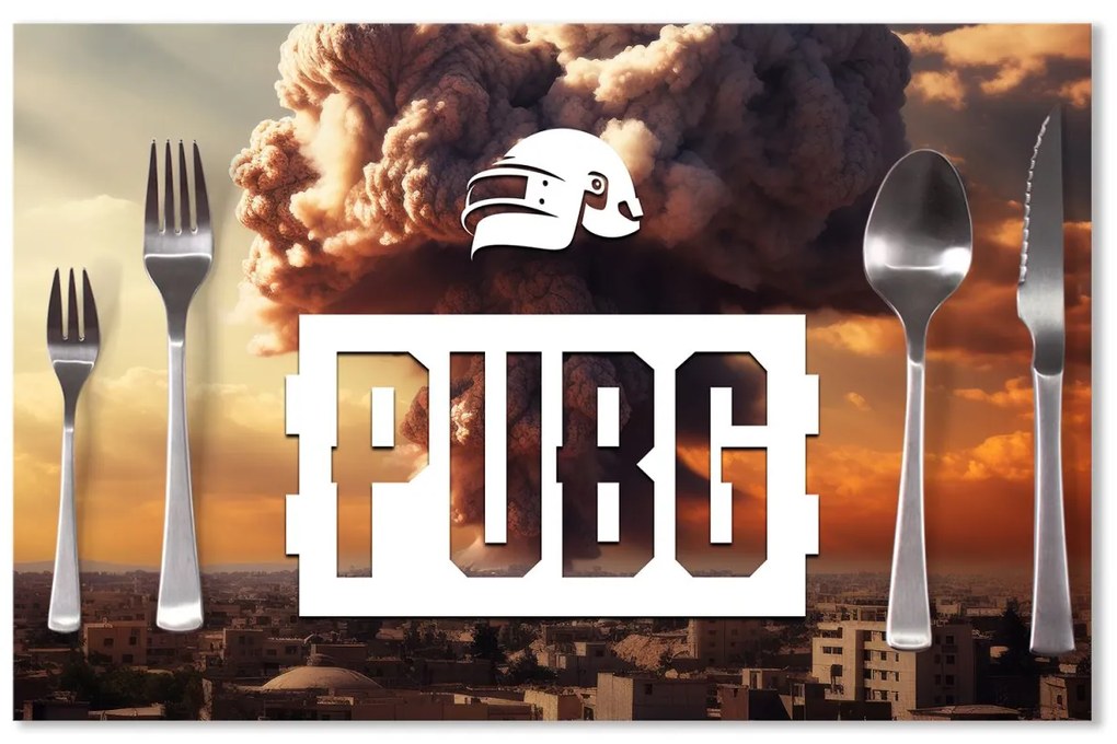 Sablio Prostírání PUBG Exploze 2: 40x30cm