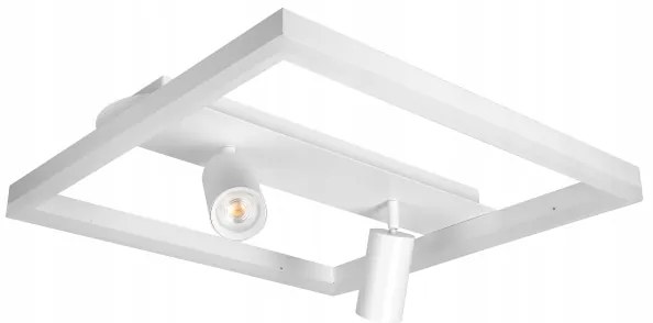 LED Stropní svítidlo LED/38W/230V + 2xGU10/30W bílá