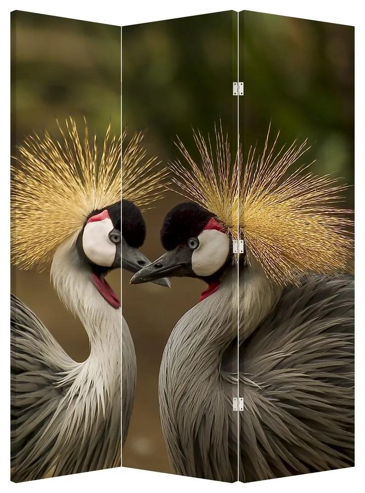 Paraván - Ptáci (126x170 cm)