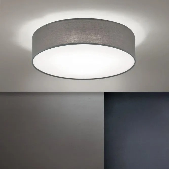 Orion DL7-617/3Grau Stropní svítidlo SEDA šedé, průměr 40cm