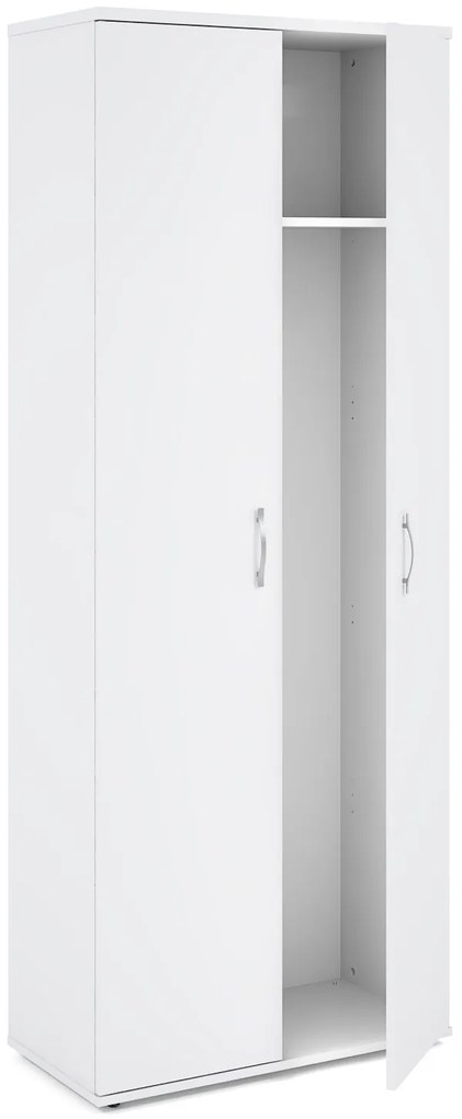 Vysoká šatní skříň Impress 74 x 37 x 190 cm, bílá
