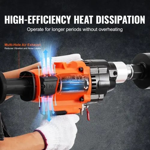 Ruční a stojanová jádrová vrtačka 2–18 cm s průměrem 2600 W