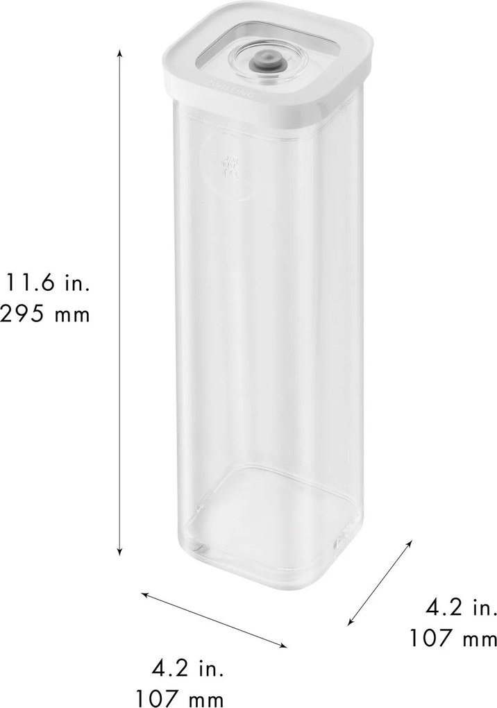 Vakuová dóza ZWILLING FRESH&SAVE CUBE 4S 1,7l