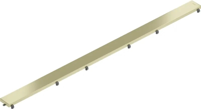 Mexen Flat M13 kryt 2v1 pro liniový odtok 80 cm, zlatý kartáčovaný - 1A19080