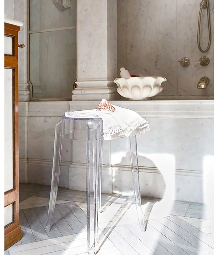 Kartell - Stolička Charles Ghost, transparentní