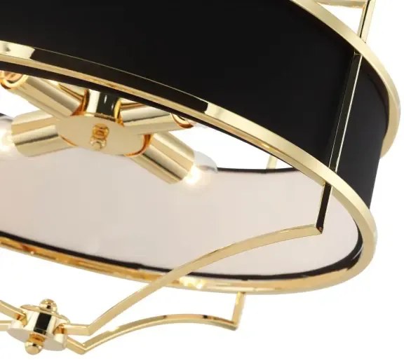 Designový lustr Stesso 55 černá