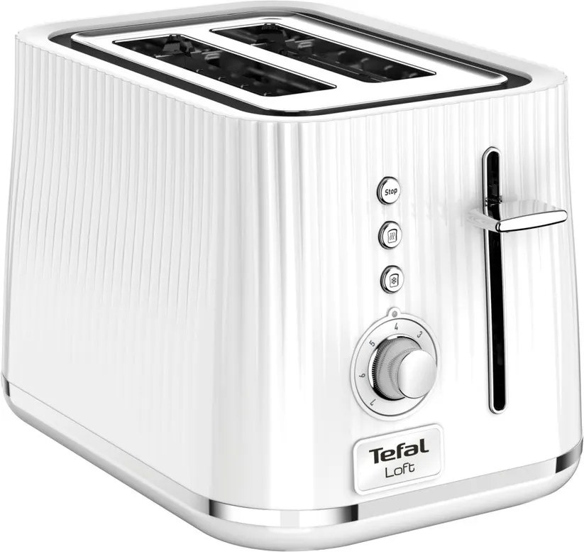 Bílý topinkovač Loft TT761138 – Tefal