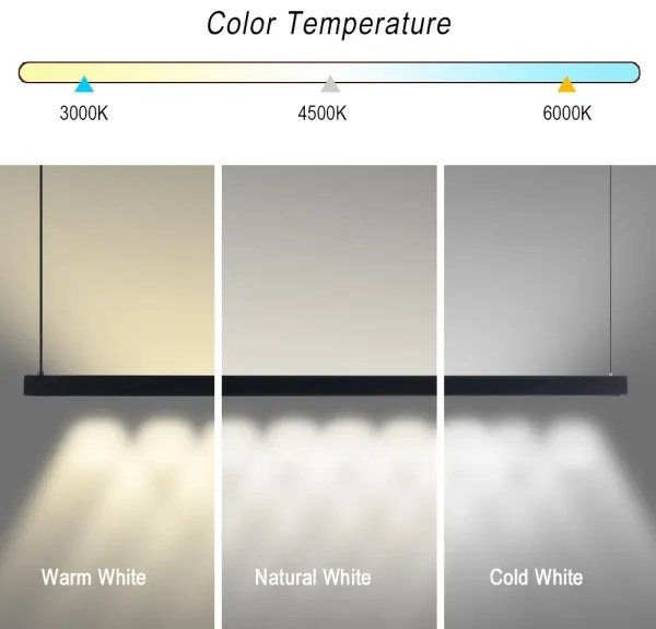 Immax NEO 07307L-LED Stm lustr na lanku MADEIRA 33W/230V Wi-Fi Tuya 152 cm černá