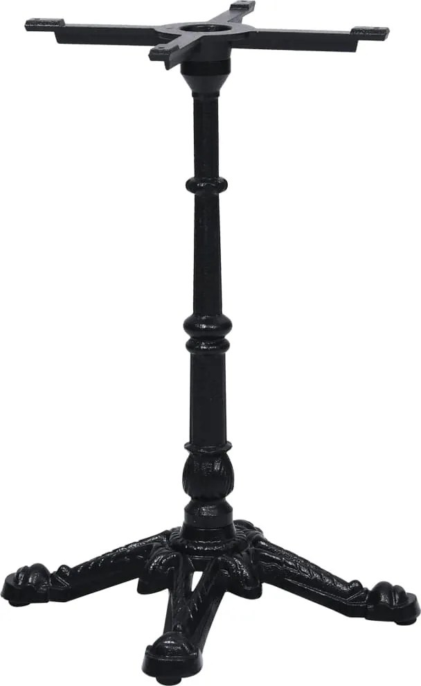 Noha bistro stolu černá 52 x 52 x 72 cm litinová 325433