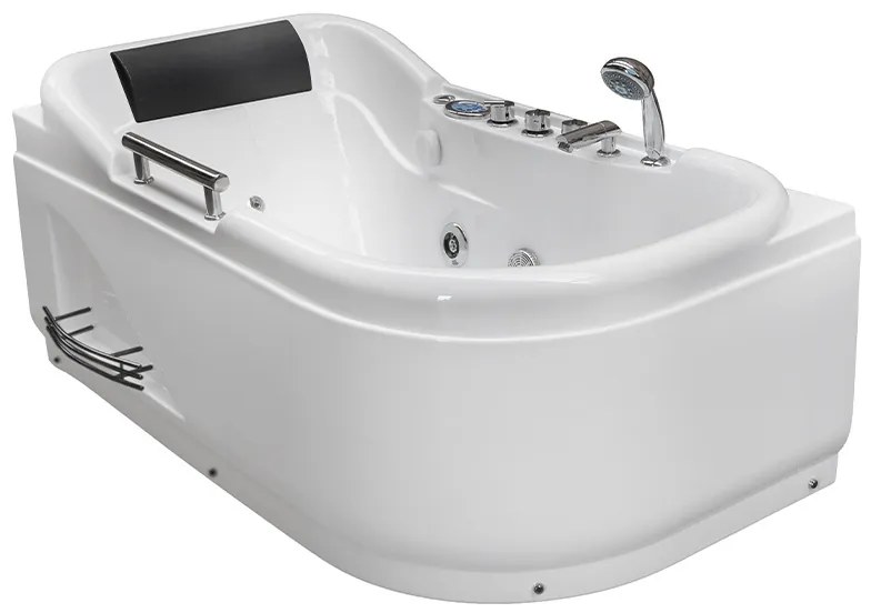 BPS-koupelny Hydromasážní vana HYD-LE796R 140x80 PRAVÁ bez ohřevu vody