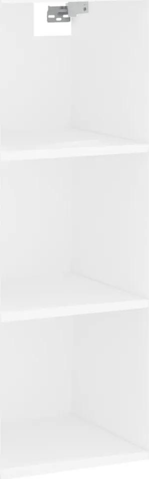 vidaXL Skříň highboard 34,5 x 34 x 180 cm kompozitní dřevo [3190085] Barva: Betonová šedá