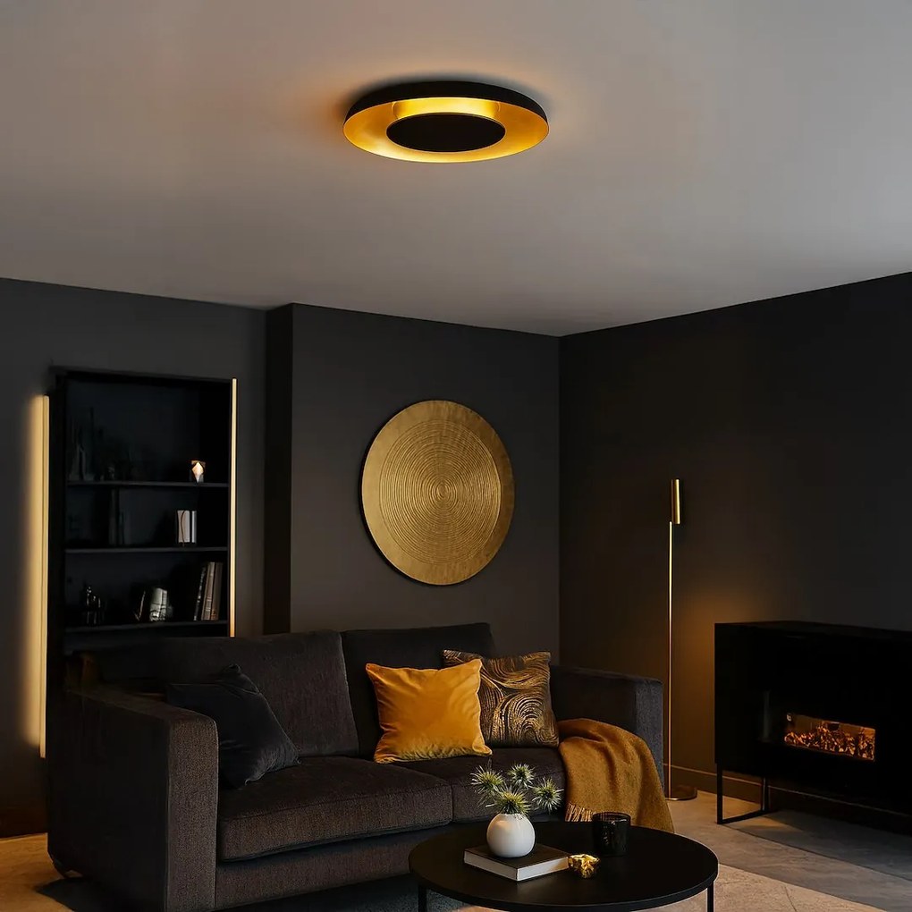 Stropní LED svítidlo Piattino, 1x LED 30w, 3000-6000k, b/g
