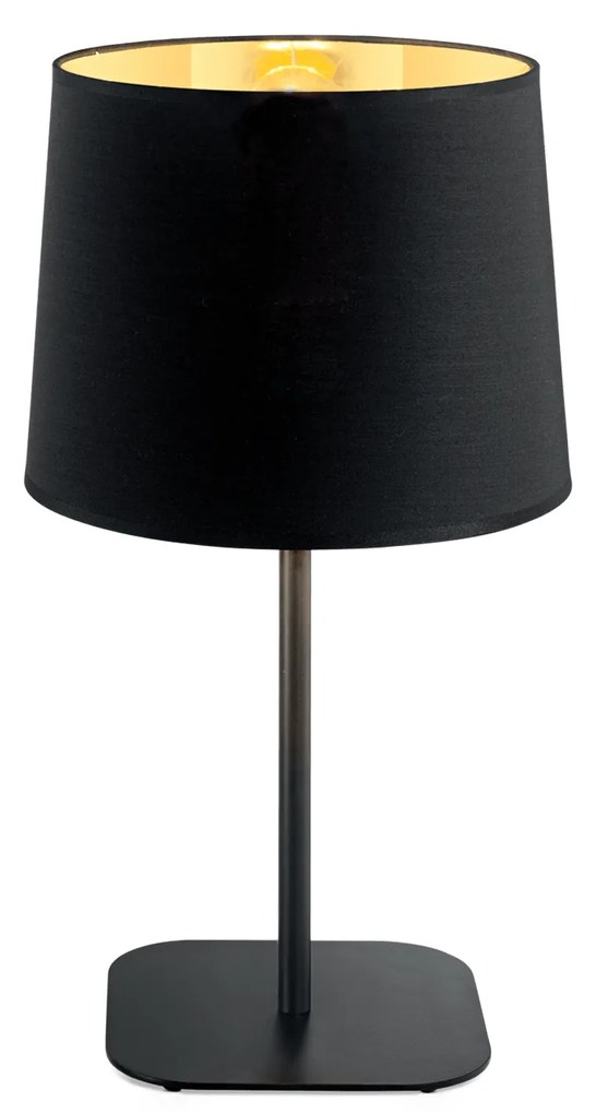 Stolní lampa Ideal lux 161686 Nordik TL1 1xE27 60W černá Lampy a lampičky na noční stolek