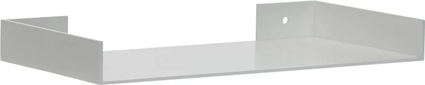 Světle šedá kovová police 30 cm Sheets – Hübsch