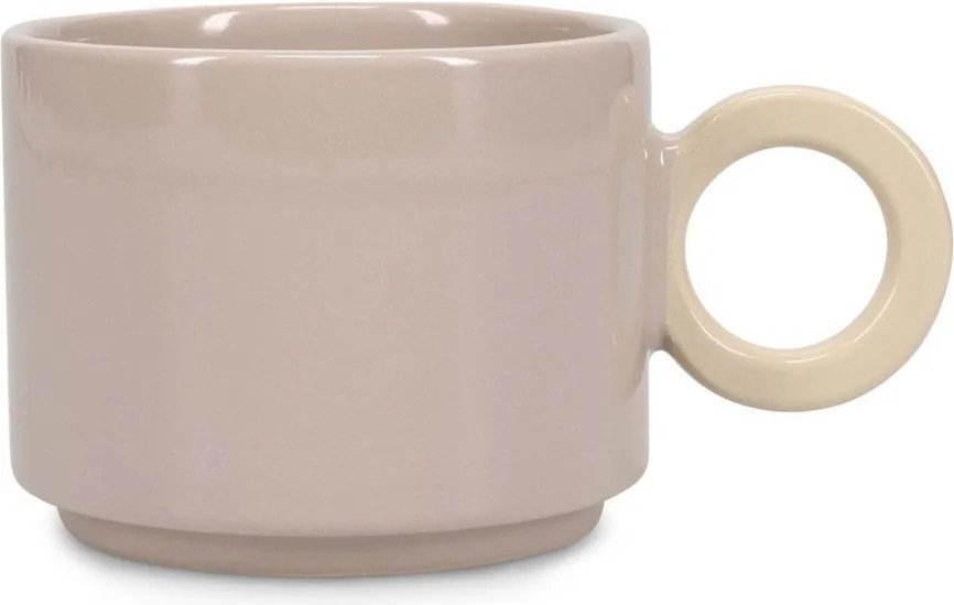Šedý kameninový hrnek 280 ml Lou – ONA