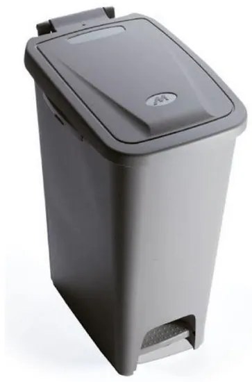 Odpadkový nášlapný koš M-Home ECOPEDAL BIN 27 l světle hnědý